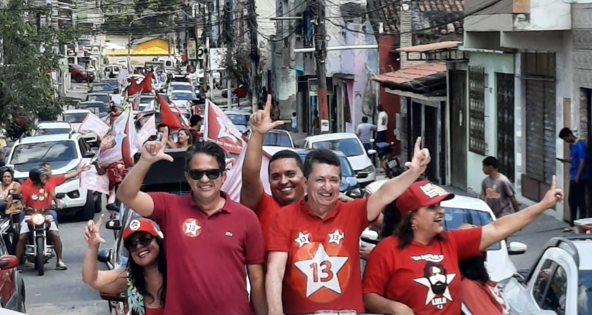 Carreata histórica mostra força de Jerônimo e do Time de Lula em ... Carreata histórica mostra força de Jerônimo e do Time de Lula em ...